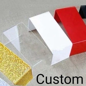 Set of 5 or 10 Food Display Stands, Acrylic Display Boxes, Acrylic ...
