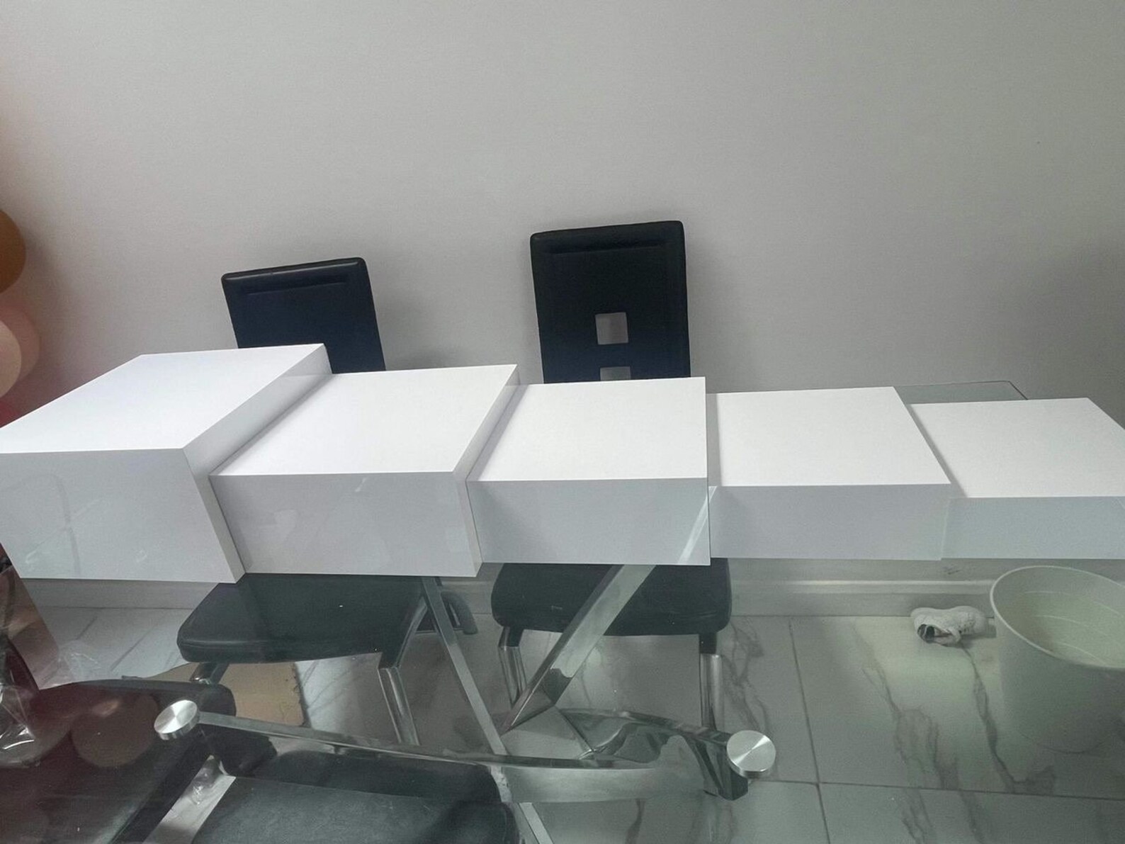 Set of 5 or 10 Food Display Stands, Acrylic Display Boxes, Acrylic ...