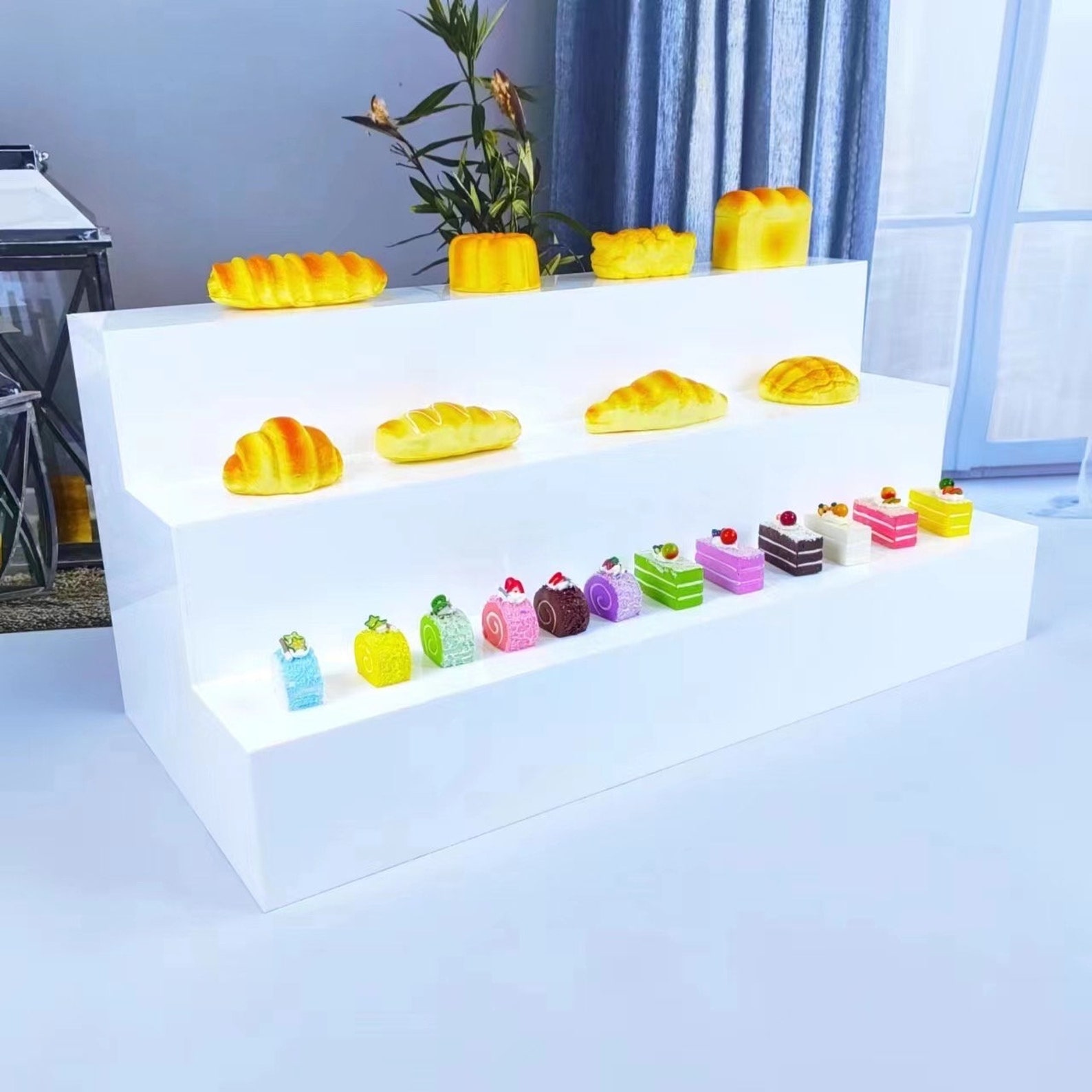 Acrylic Step Display Stands, Drink Stand, Alcohol Display Stand ...