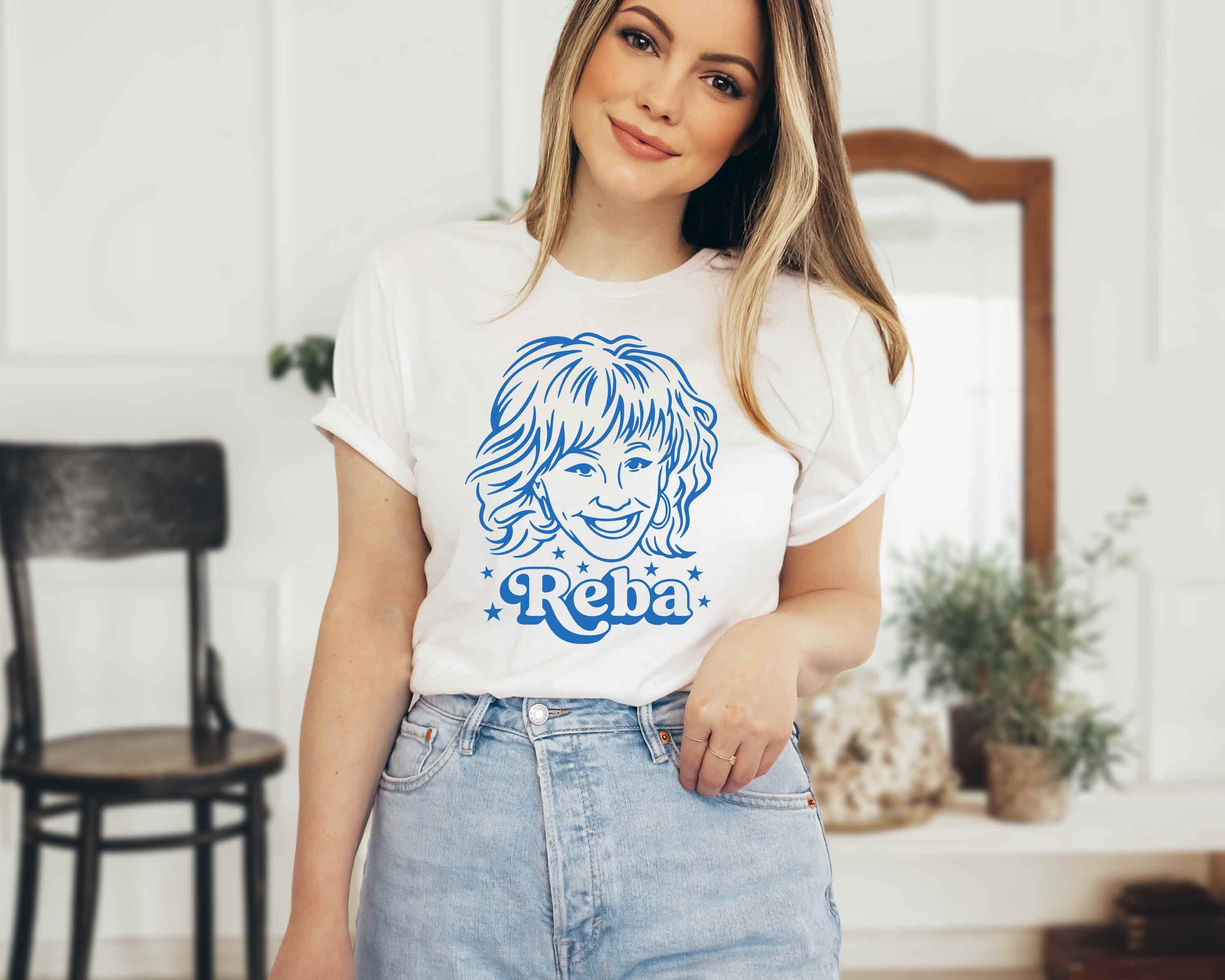 Reba Shirt SVG PNG EPS Dxf Digital Illustration Country - Etsy