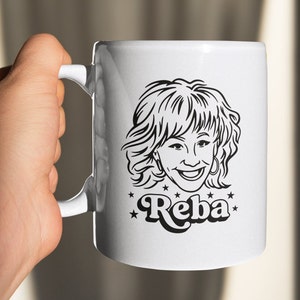 Reba Shirt SVG PNG EPS Dxf - Digital Illustration - Country Western ...