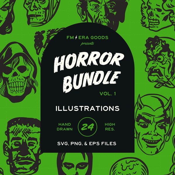 Retro Horror - Etsy