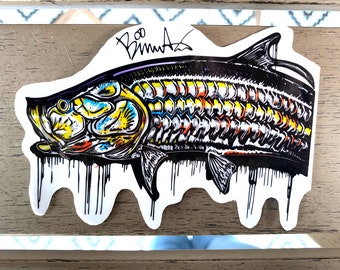 Tarpon Decal | Etsy