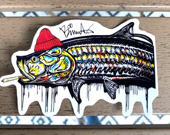 Tarpon Decal | Etsy