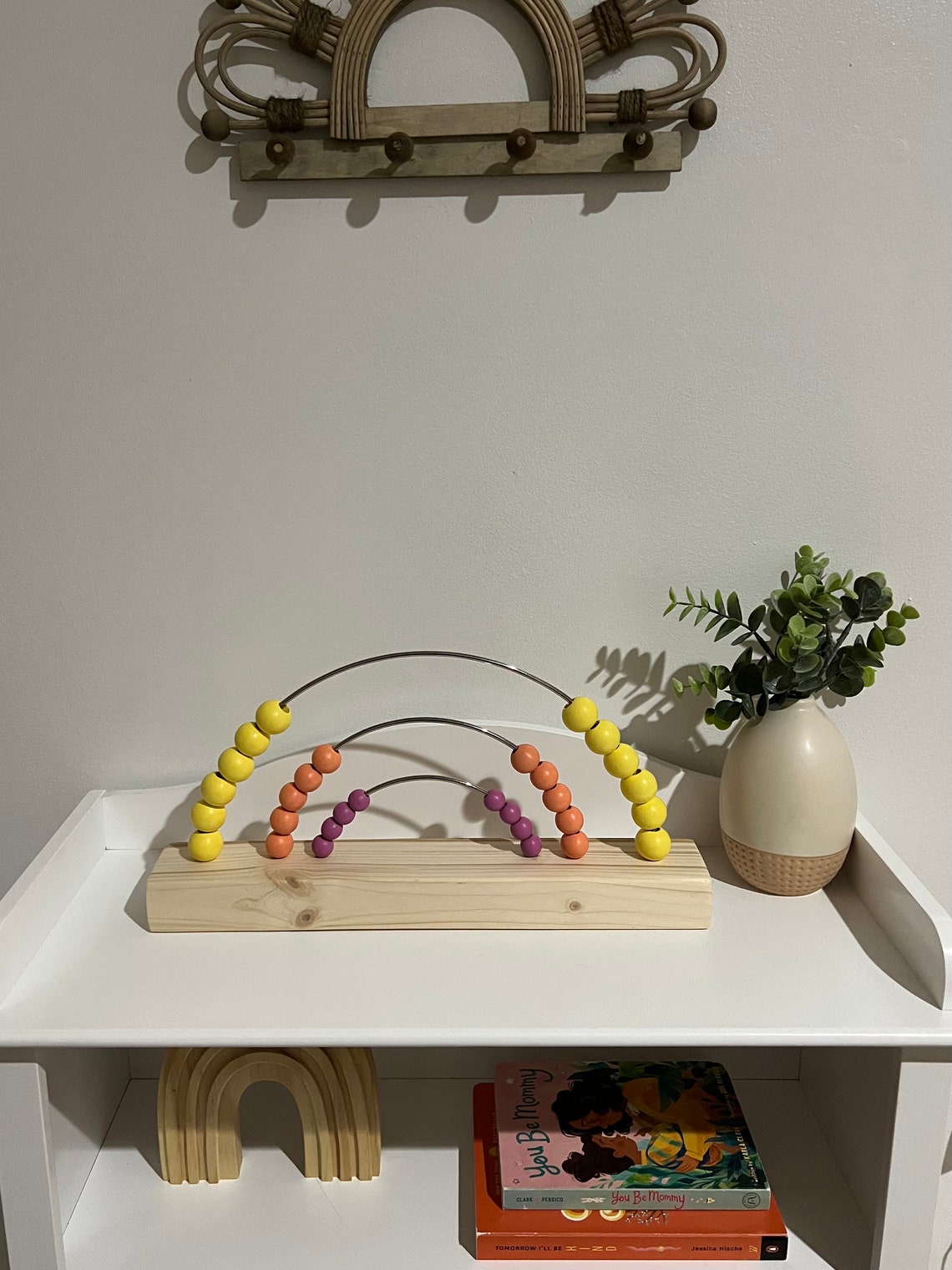 Rainbow Abacus With Custom Colors - Etsy
