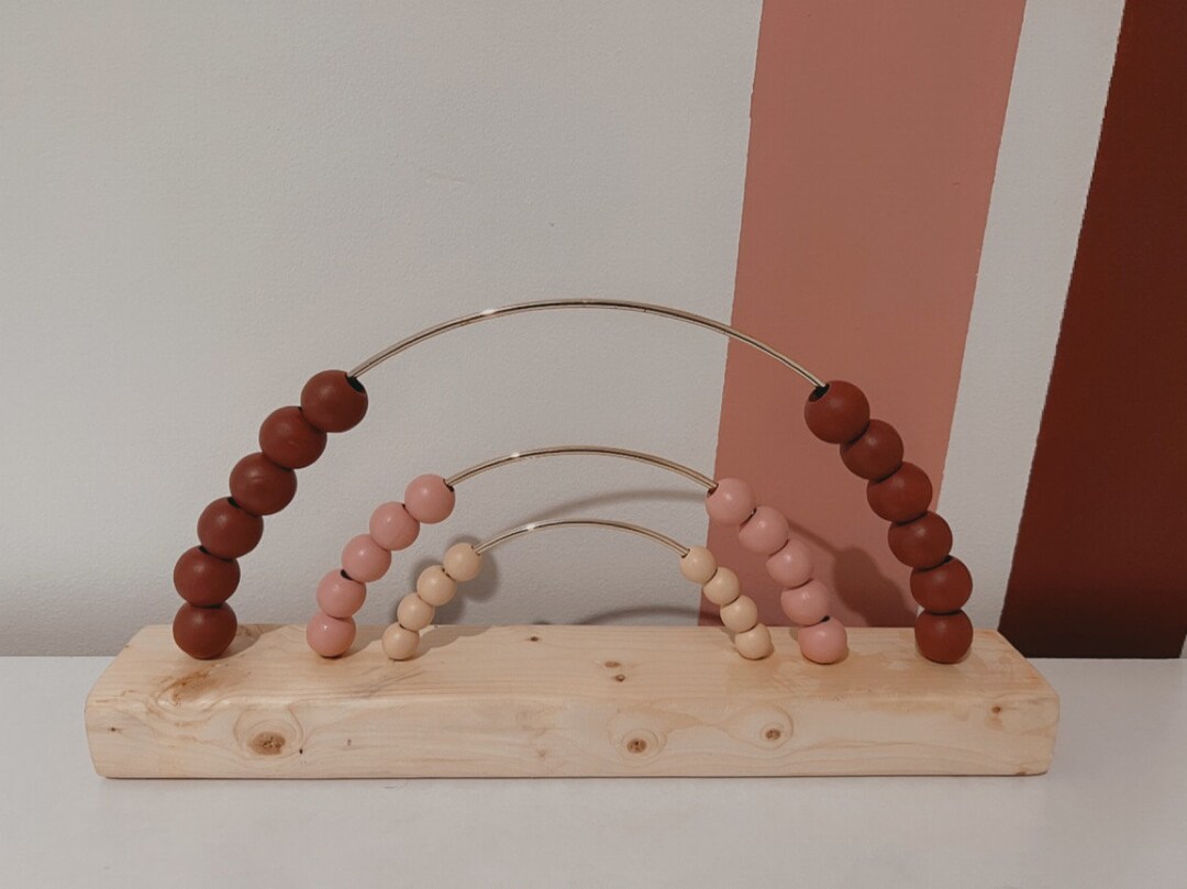 Rainbow Abacus With Custom Colors - Etsy