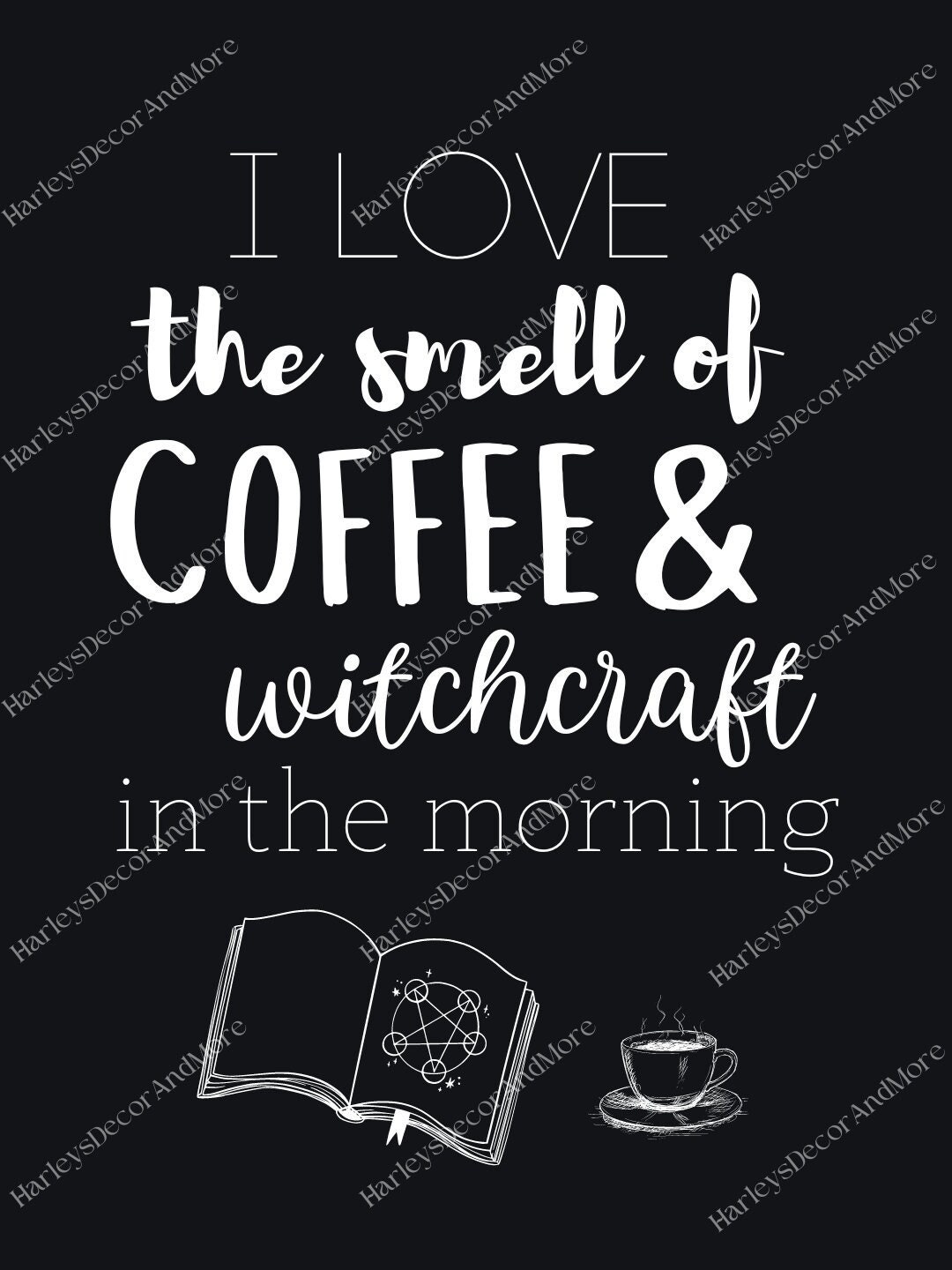 Kindle Lock Screen: Coffee and Witchcraft - Etsy