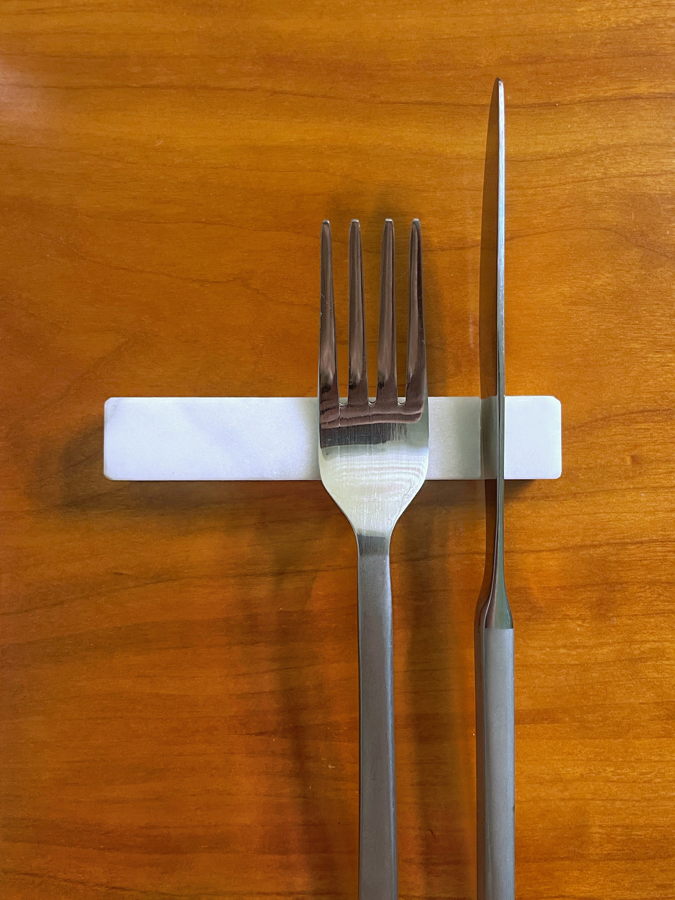 Cutlery Rest Set in White Carrara Marble (knife Holder) - Lifestyle ...