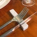 Cutlery Rest Set in White Carrara Marble (knife Holder) - Lifestyle ...