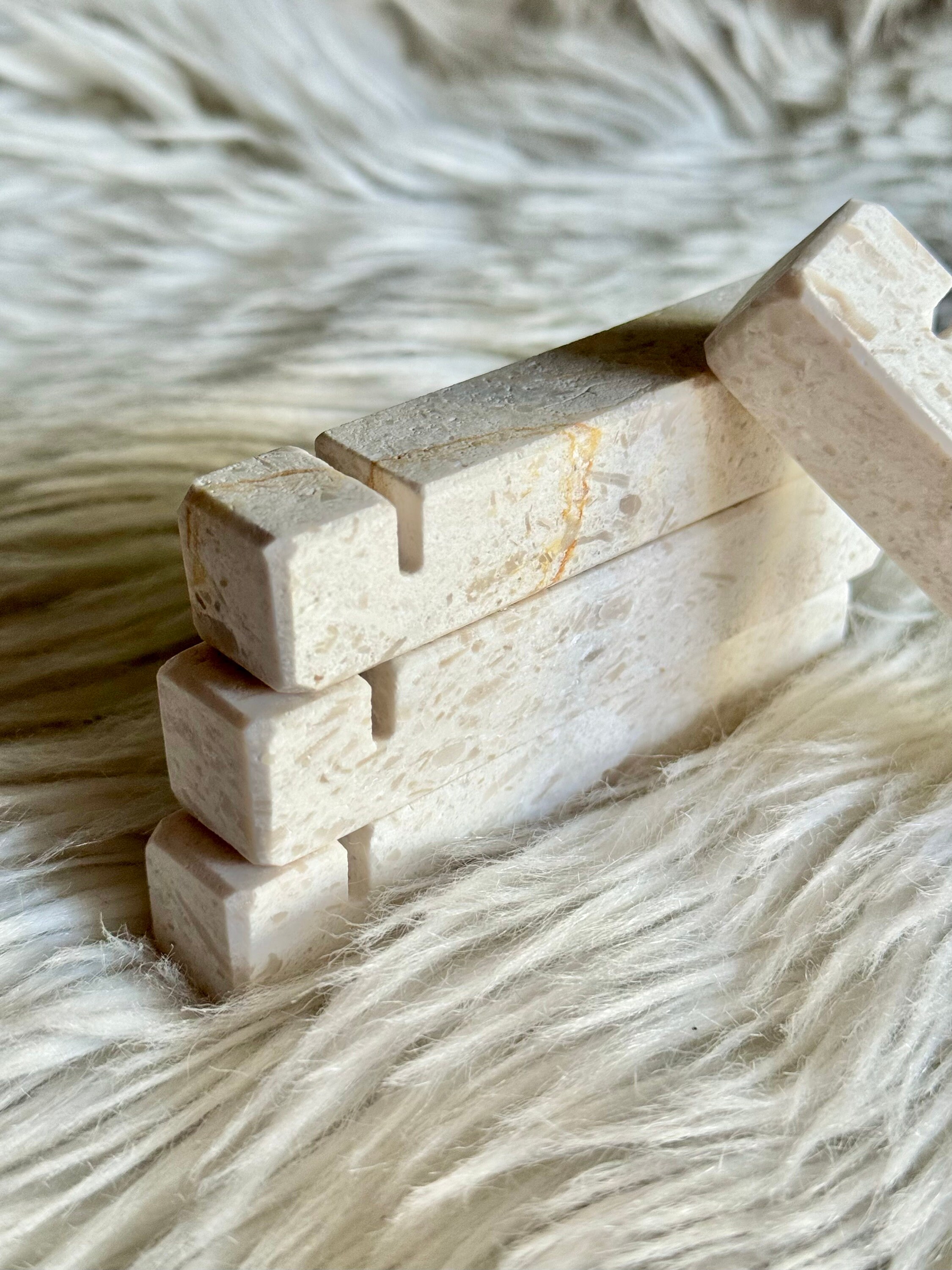 Cutlery Rest Set in White Pearl Marble (knife Holder) - Lifestyle ...