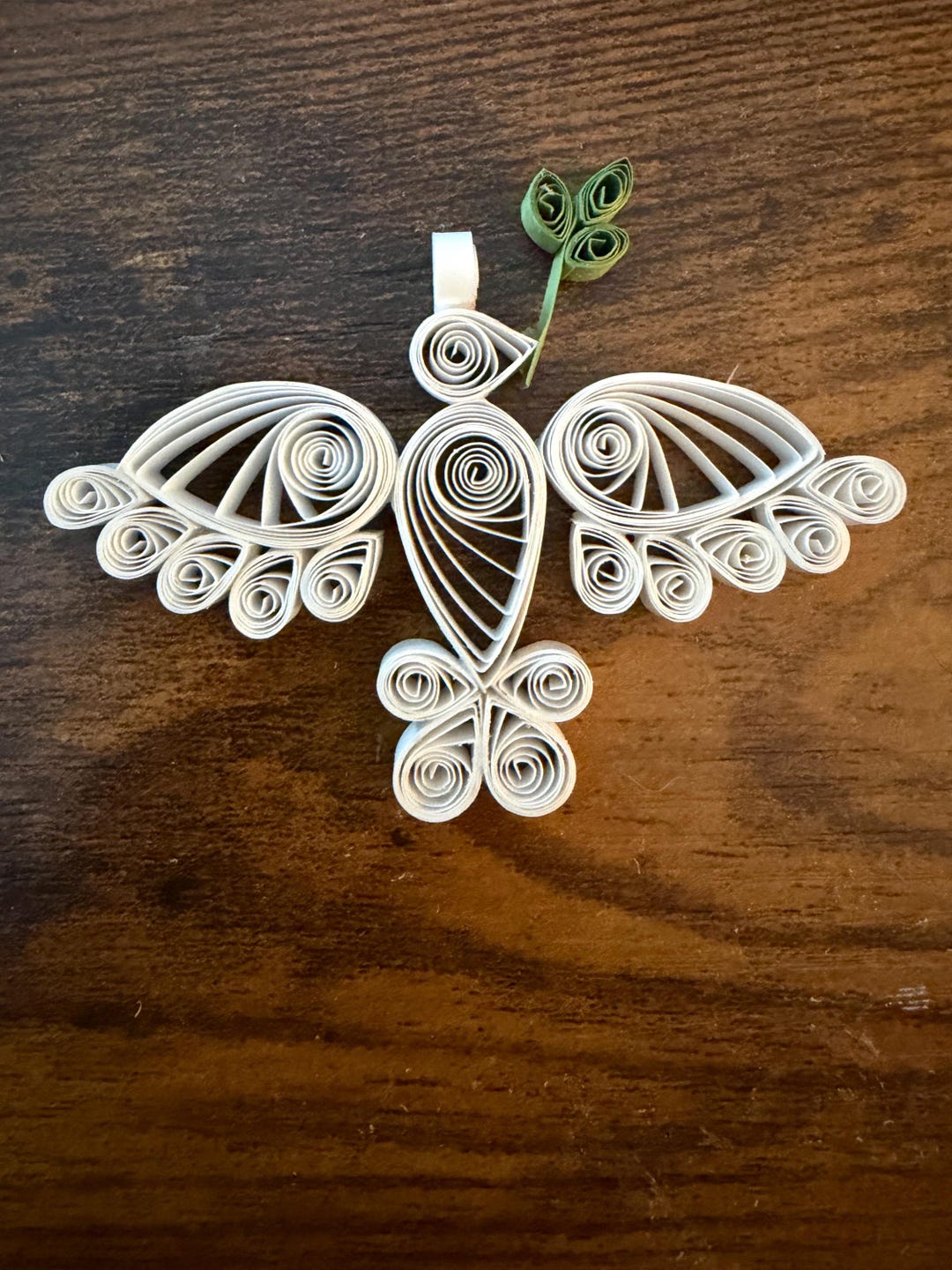Quilled Dove With Olive Branch Ornament - Etsy