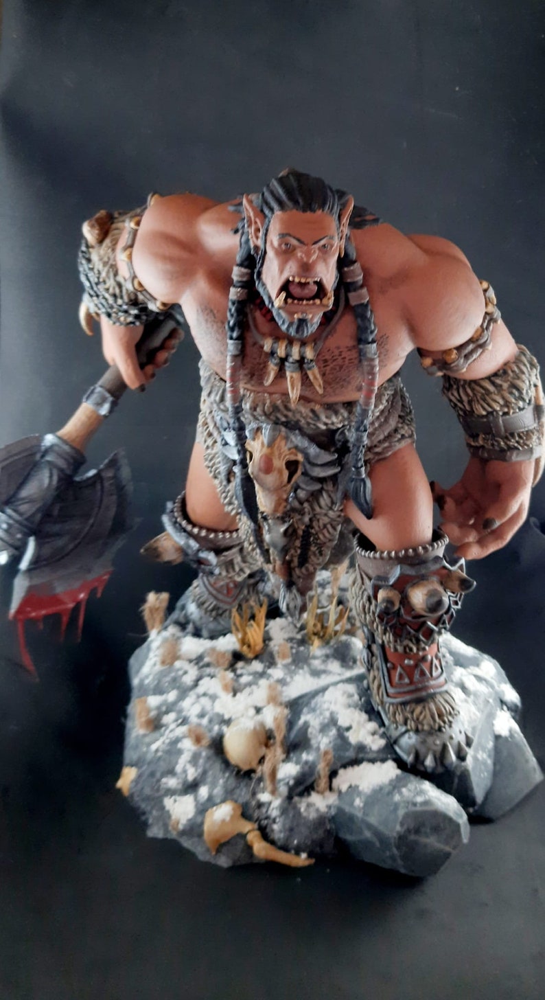 Durotan Warcraft Character Figure 20 Cm - Etsy