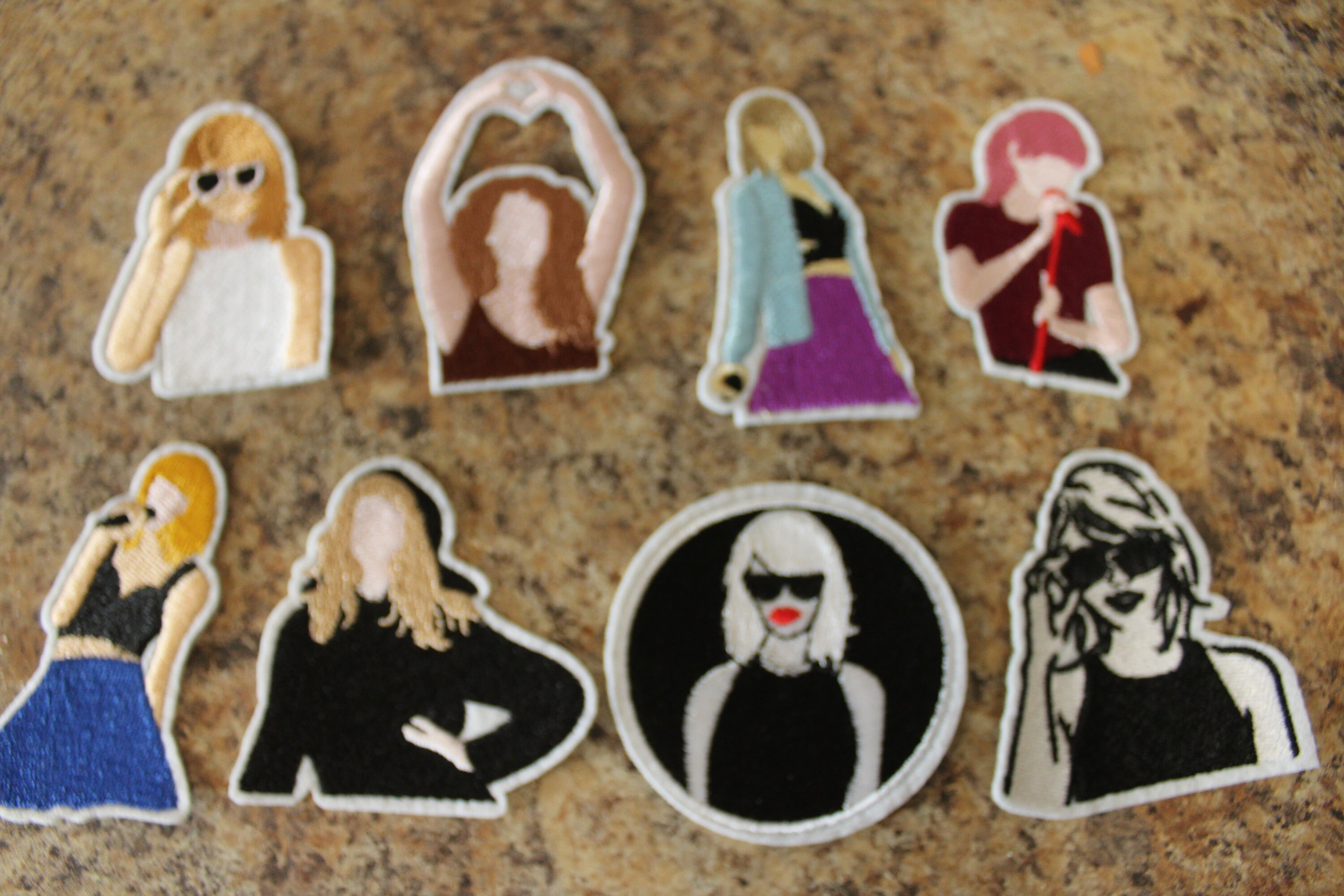 Taylor Swift 8 Patches - Etsy