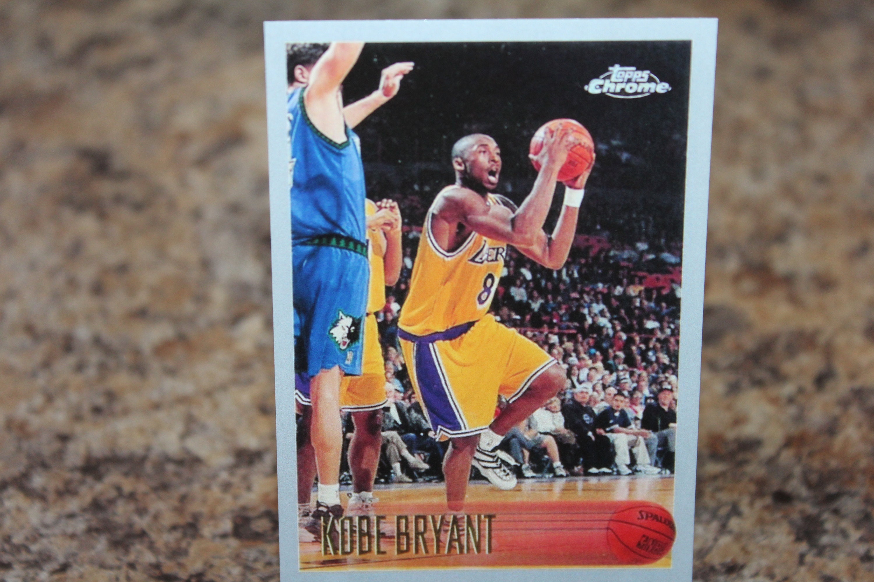 96-97 Topps Chrome Basketball Los Angeles Lakers Kobe Bryant Reprint ...