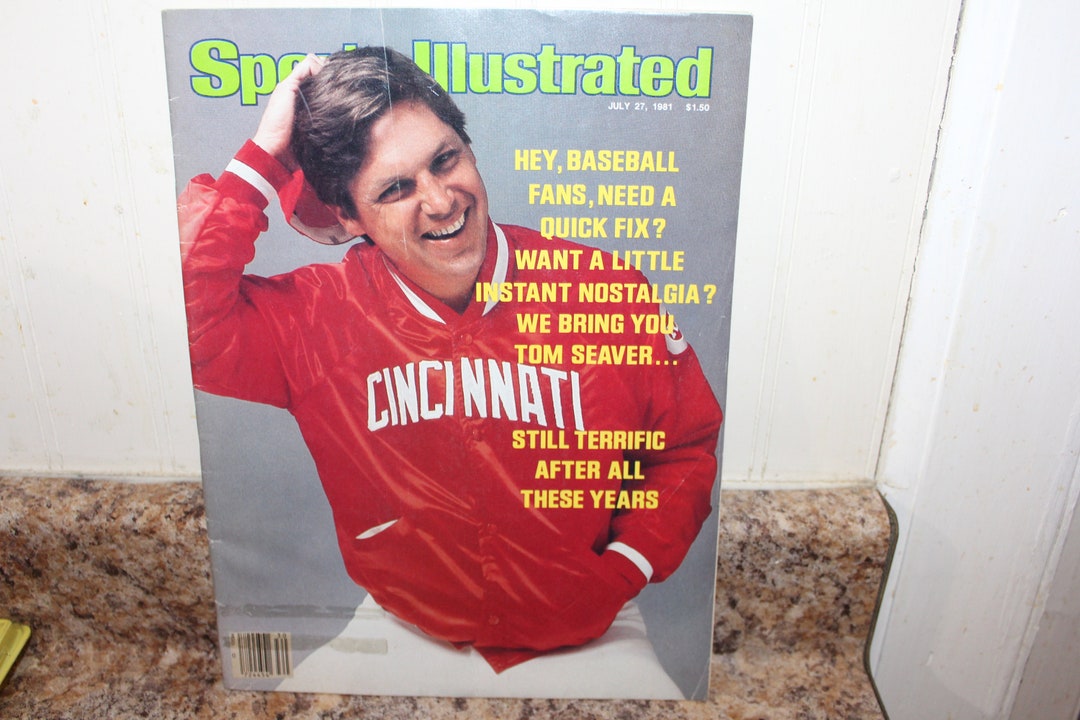 July 27, 1981 Sports Lllustrated Tom Seaver It's a Prest in the Middle ...