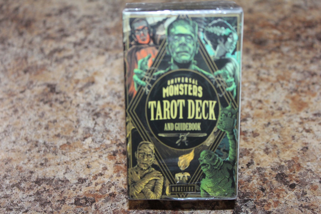 Universal Monsters Tarot Deck and Guidebook - Etsy