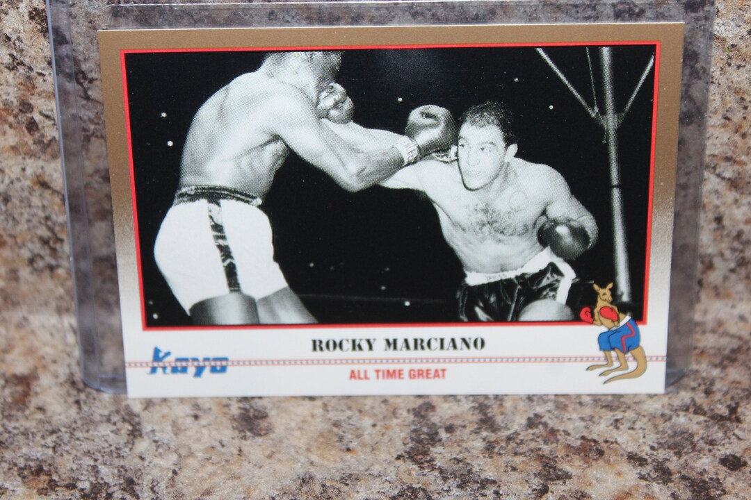1991 Kayo Boxing All Time Great Rocky Marciano Hof Card012 - Etsy