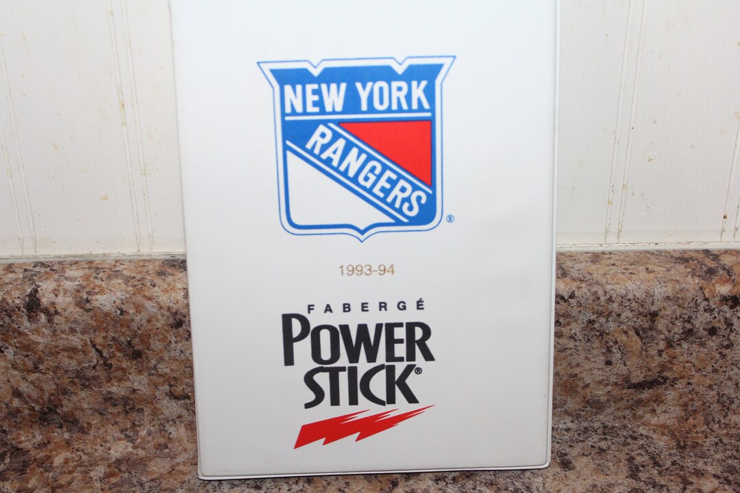 1993-94 Enor Faberge Power Stick New York Rangers 28 Cards Holders - Etsy