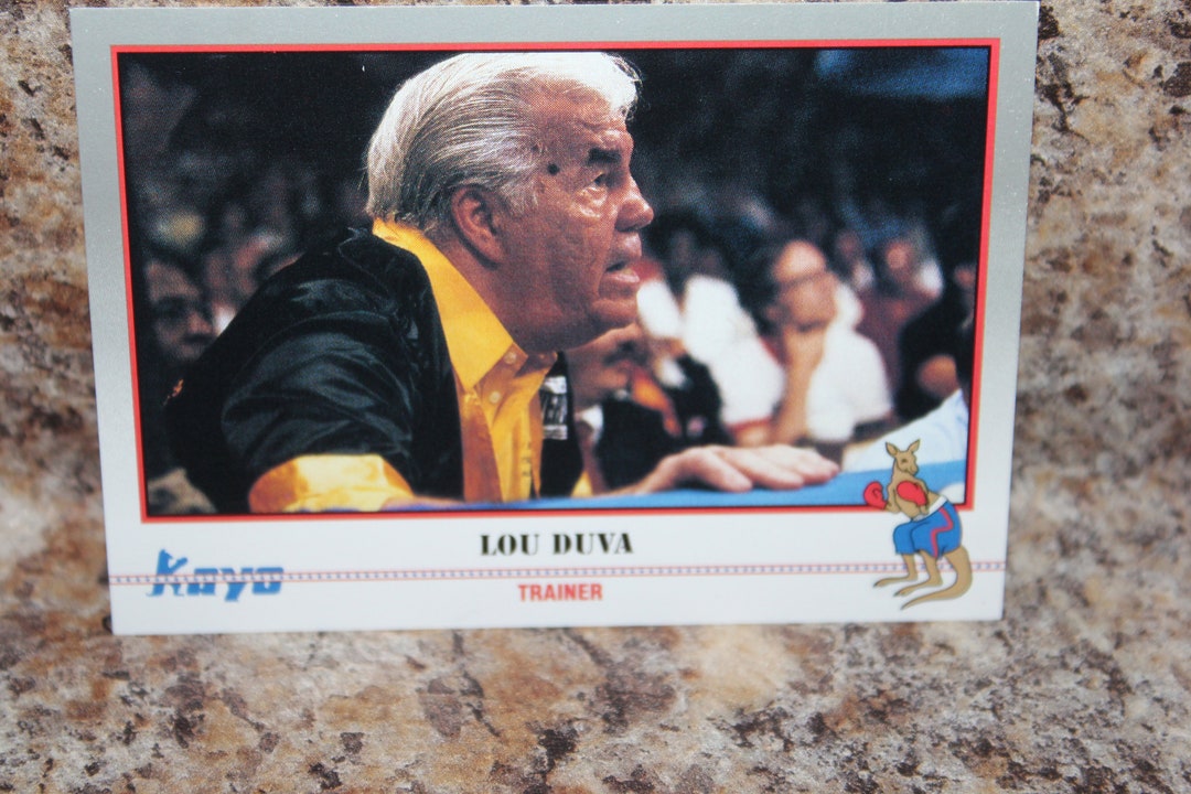 1991 Kayo Boxing Trainer Lou Duva Card199 - Etsy