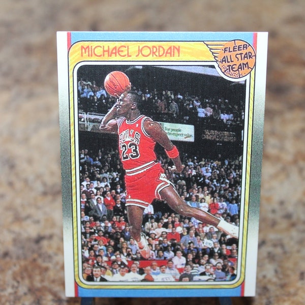 Michael Jordan All Star Card - Etsy