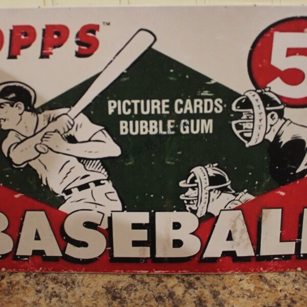 Bubble Gum Baseball Cards - Etsy