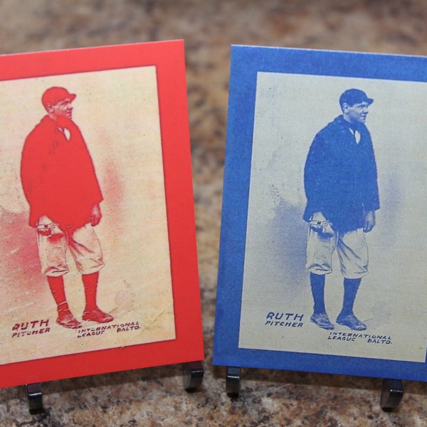 Babe Ruth Baseball Card - Etsy