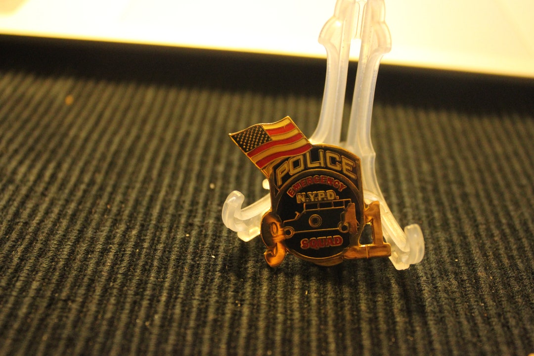 Police Emergeency N.y.p.d. Squad Pin - Etsy