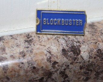 Blockbuster Video Enamel Pin 90s Nostalgia Gold Membership and Gift ...