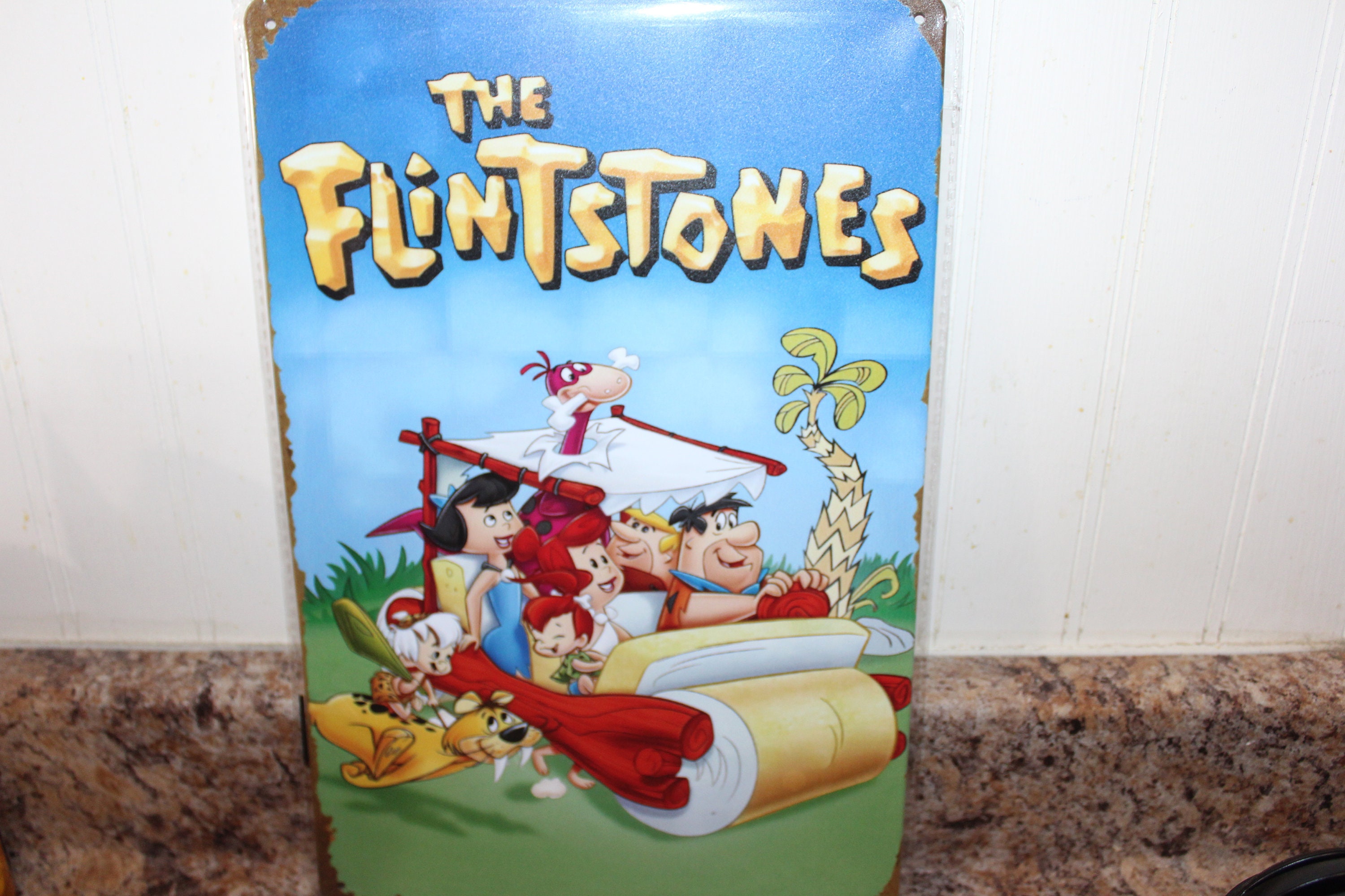 Tin Sign 10x8 the Flintstones - Etsy