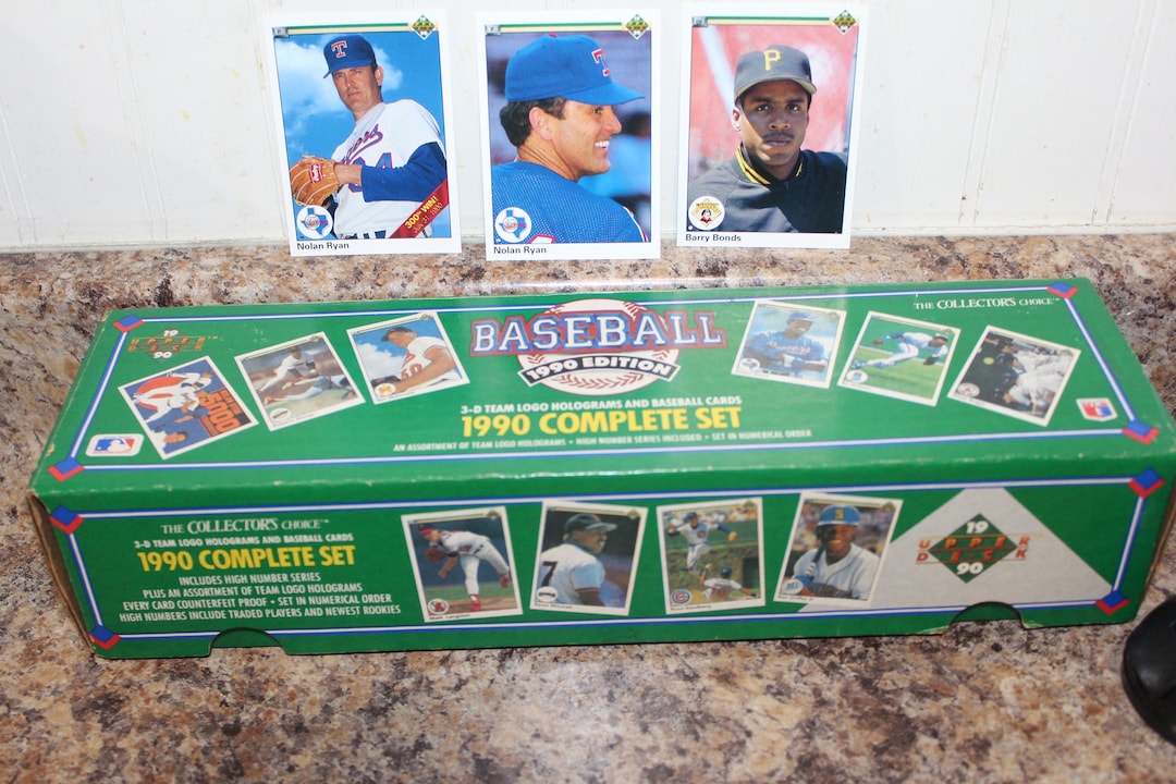 1990 Upper Deck Baseball Complete Set - Etsy