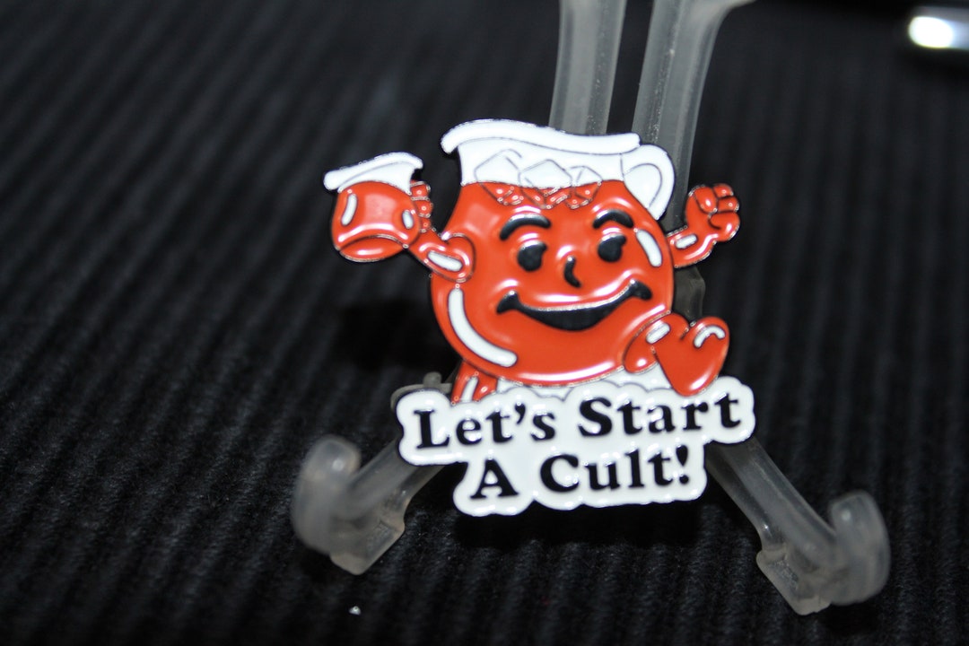 Kool-aid Kool-aid Let's Starta Cult Pin - Etsy