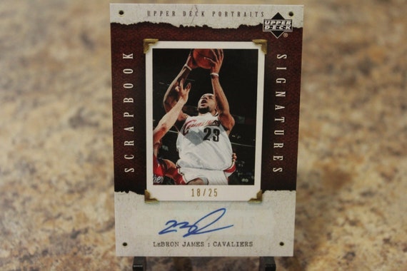 Lebron James Signature On Paper
