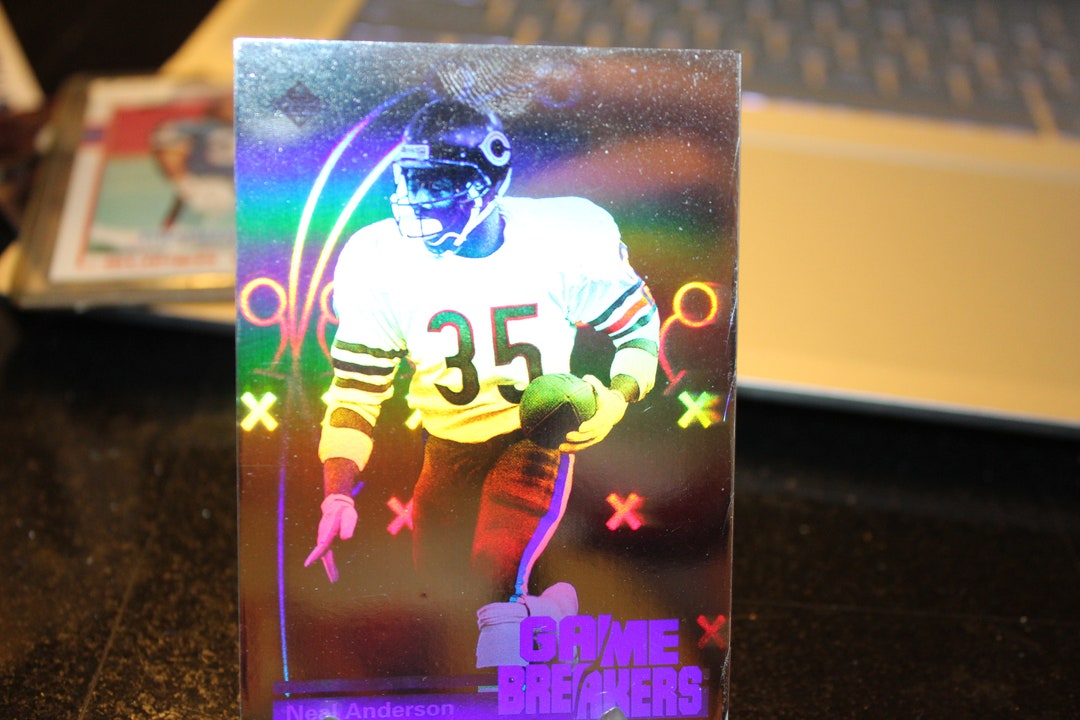 1991 Uper Deck Football Hologram Game Breaker Neal Anderson Cardgb6 - Etsy