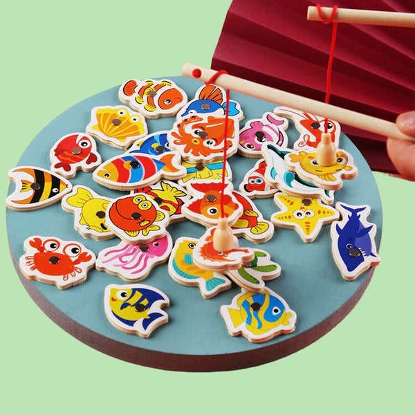 Felt Fishing Game - Etsy