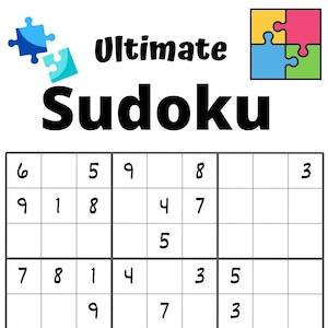 76 Ultimate Sudoku Puzzles Includes New Versions Like Jigsaw, Letter ...