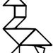 49 Animal Tangrams and Additional 19 Animal Tangram Puzzles Printed ...