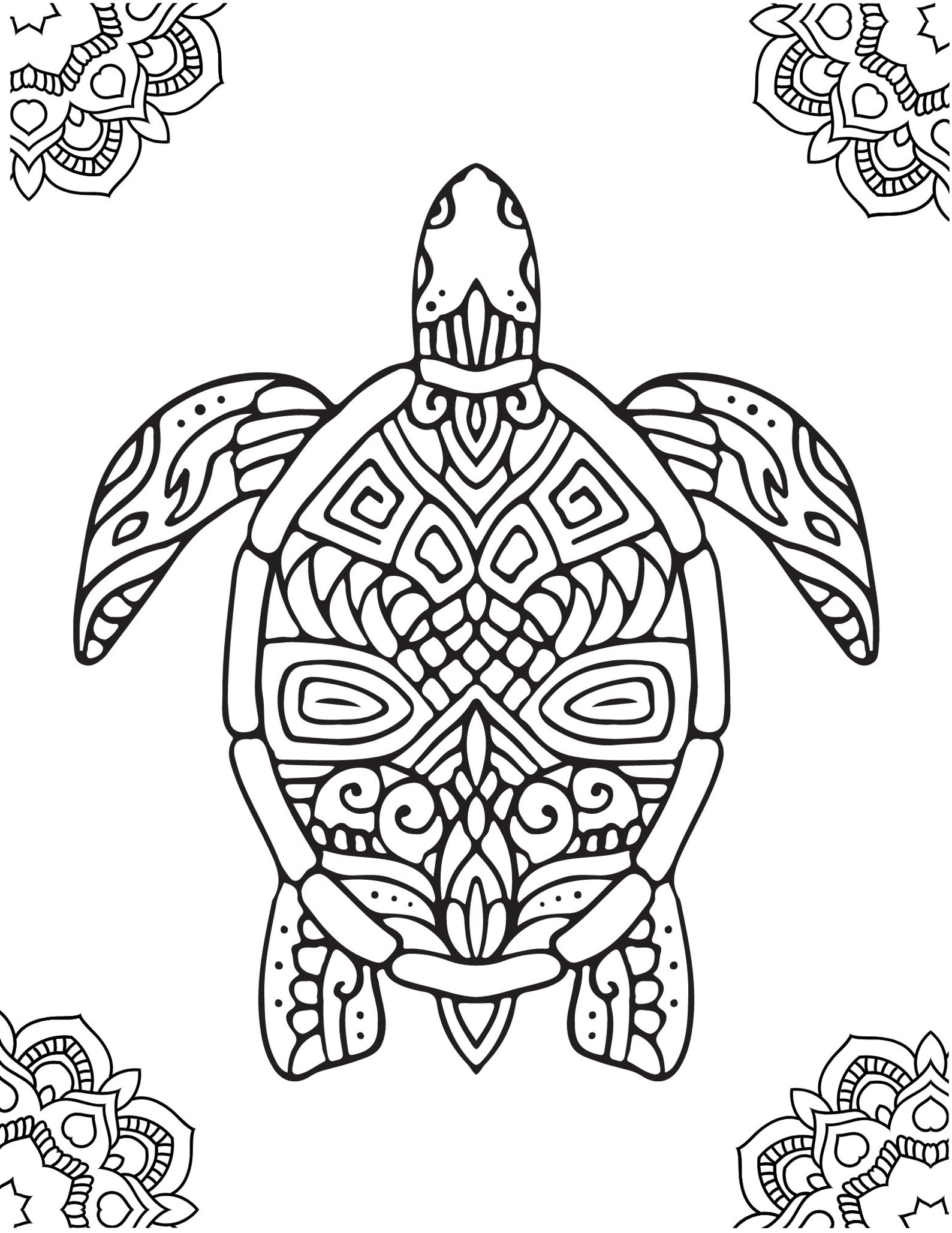 Mandala Animal Patterns Coloring Books - Instant Download - PDF 28 ...