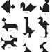 49 Animal Tangrams and Additional 19 Animal Tangram Puzzles Printed ...
