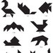 49 Animal Tangrams and Additional 19 Animal Tangram Puzzles Printed ...