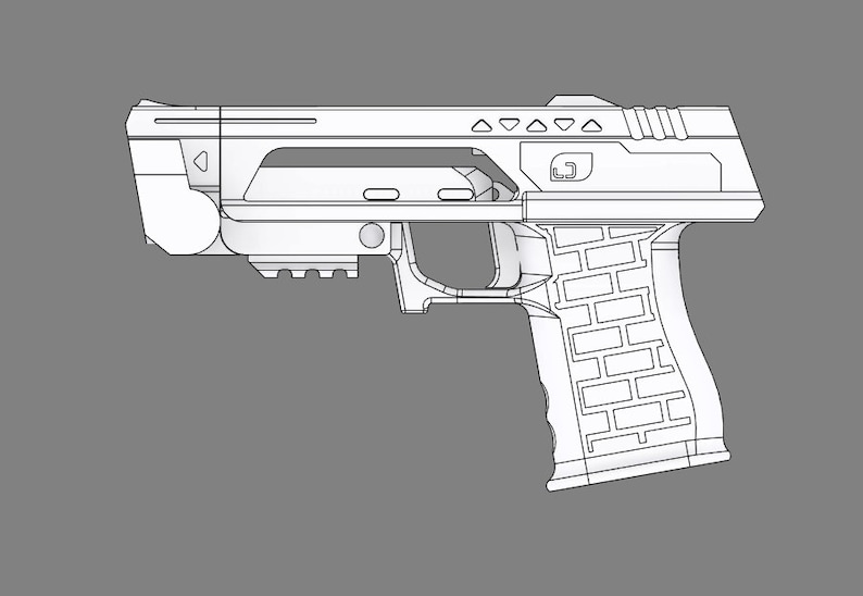 Lanka String Powered Foam Dart Pistol Blaster STL FILES - Etsy Lanka String Powered Foam Dart Pistol Blaster STL FILES - Etsy
