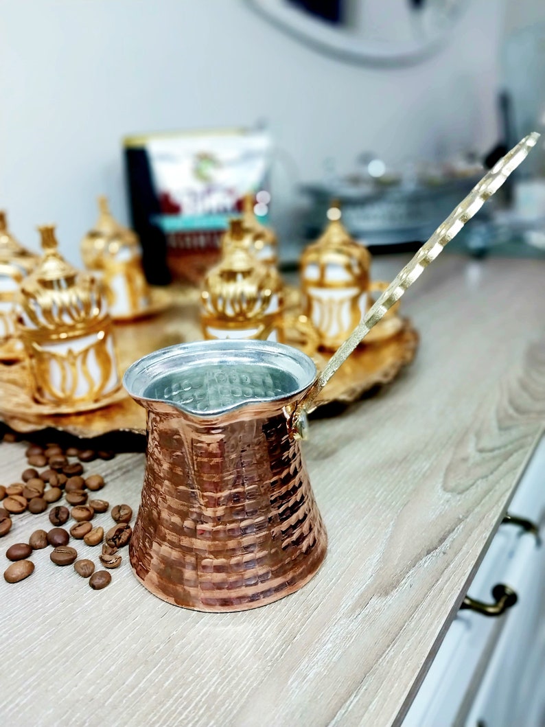 Traditional Turkish Coffee Set for 6,coffee Serving Set,coffee Service ...