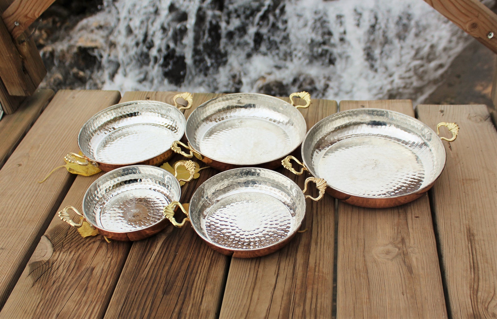 Traditional Copper Frying Pan,handcrafted Copper Omelette Pan,kitchen ...