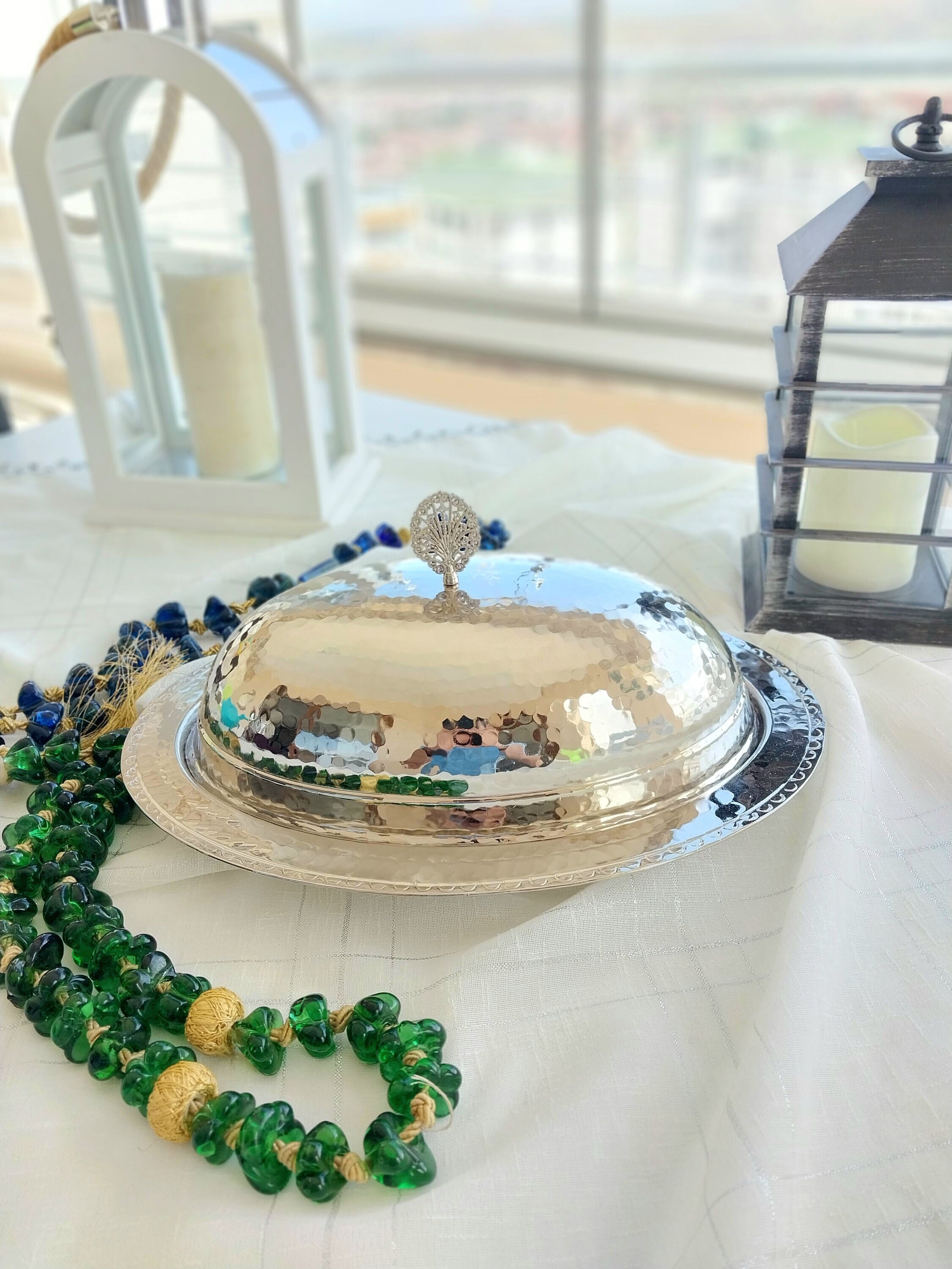 Turkish Handmade Copper Serving Plate With Lid Copper Platter - Etsy UK