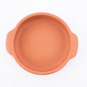 Clay Fry Pan With Two Handles,frying Pan,clay Cooking Pot,unglazed ...