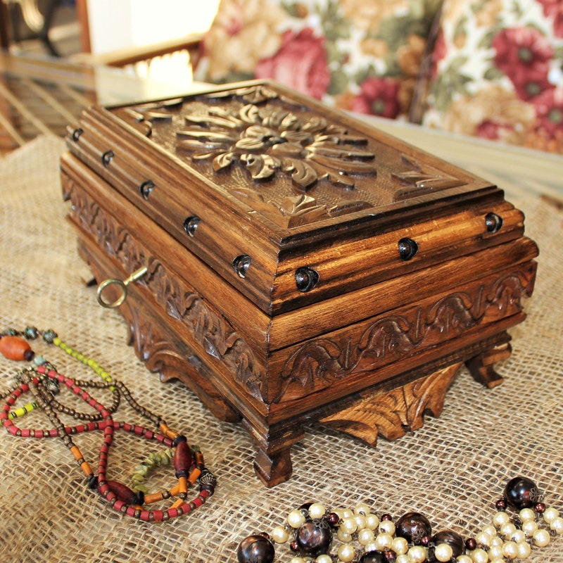 Vintage Treasure Box - Etsy