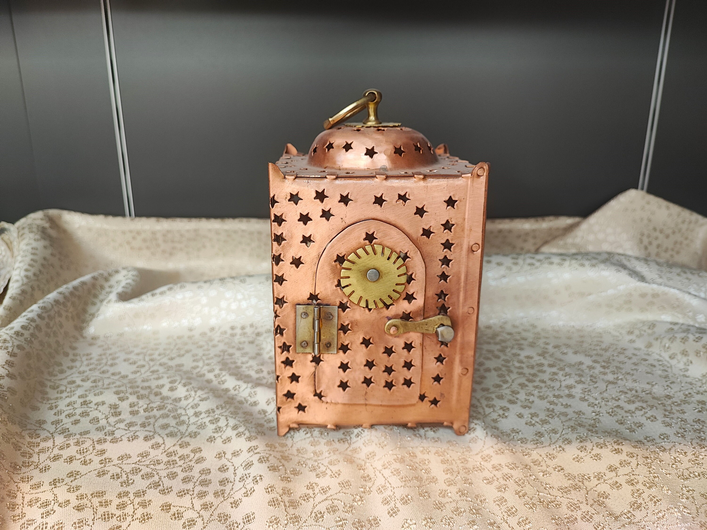 Copper Lantern, Handmade Copper Candle Lantern, Incense Burner,rustic ...