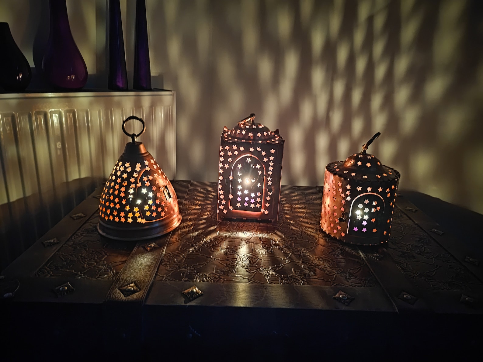 Copper Lantern, Handmade Copper Candle Lantern, Incense Burner,rustic ...