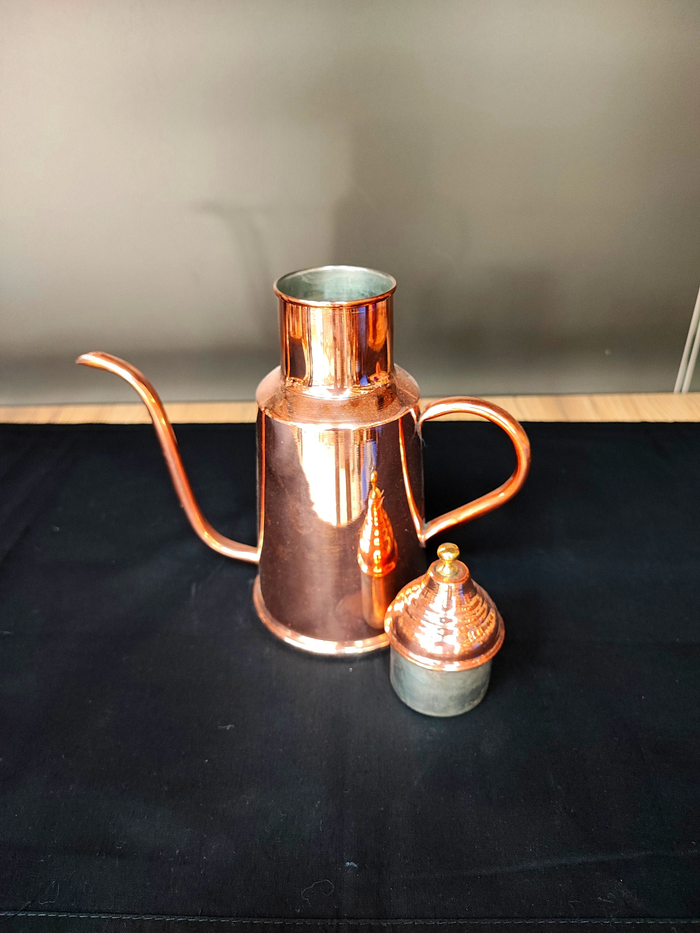 Copper Oil Containeroil Cruetolive Oil Bottlehandmade - Etsy