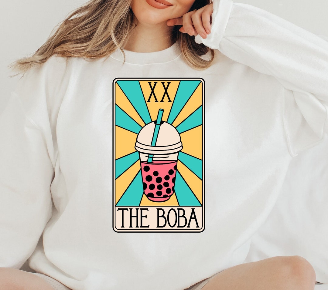 The Boba Tarot Card DTF Transfer Ready to Press Boba Direct to Film ...