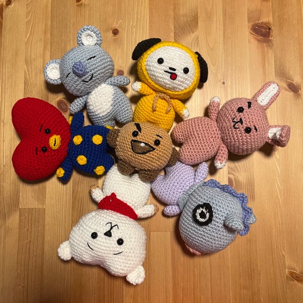 Bts Plushies - Etsy